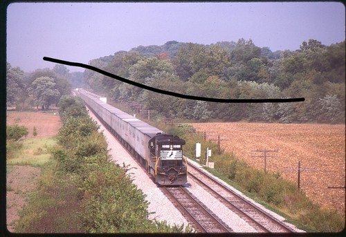 ii861 Orig. Slides Norfolk Southern 3511 Roadrailer Train #237 in MO ...