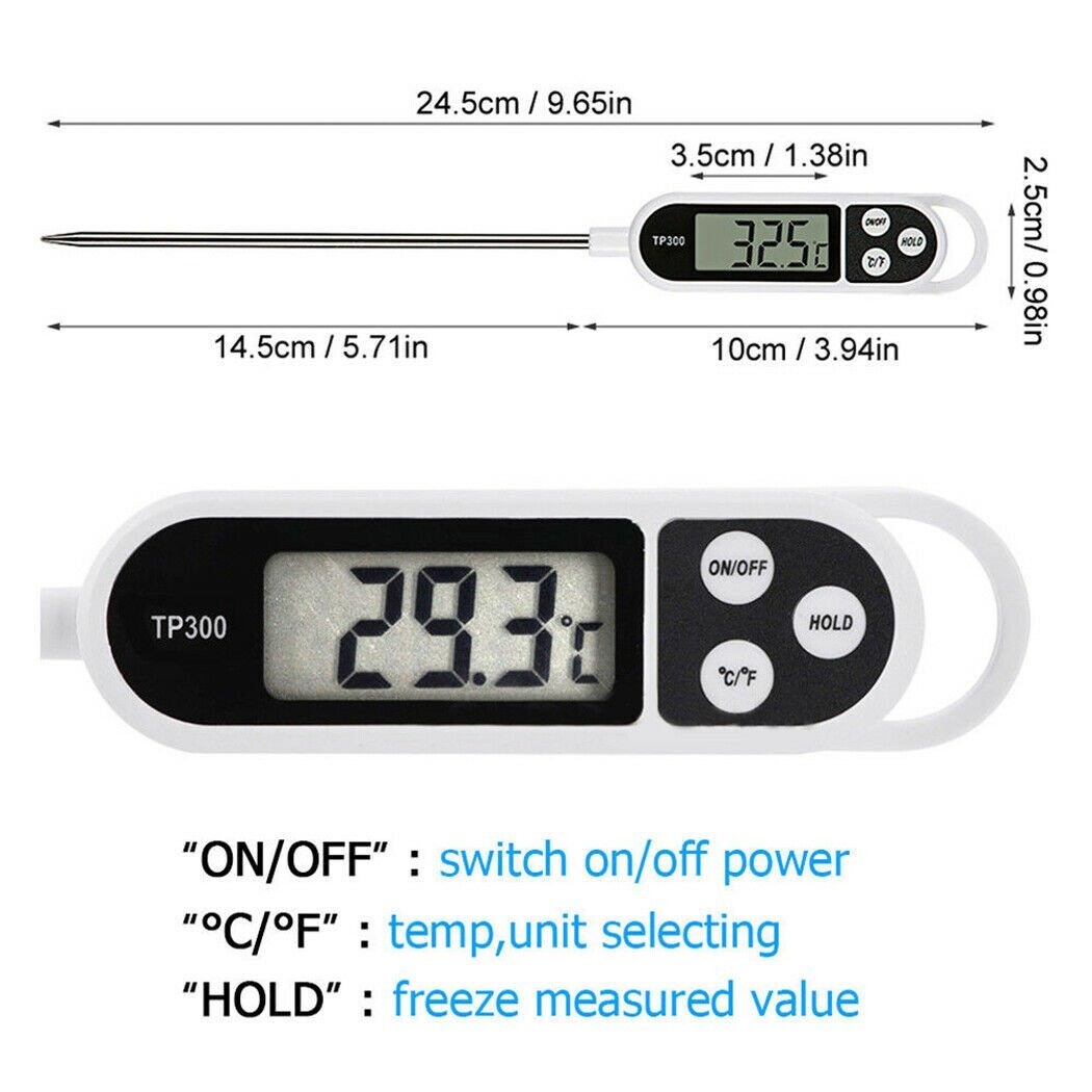 New Digital COOKING FOOD MEAT KITCHEN THERMOMETER MEAT Stab PROBE ...