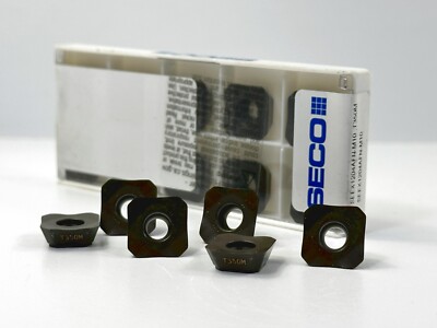 SECO SEEX1204AFN-M10 New Carbide Milling Inserts 04945 Grade T350M ...