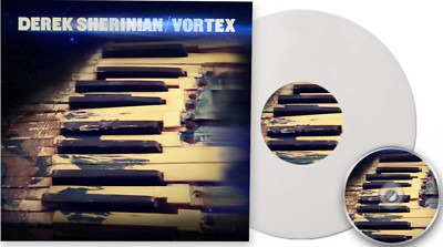 Derek Sherinian - Vortex Lim White Vinyl LP + CD f. Zakk Wylde Lukather ...
