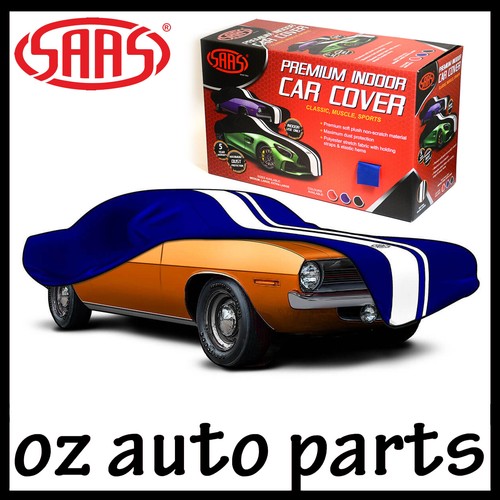 SAAS Car Cover Indoor Large 5.0m Blue for Ford Mustang GT Fastback 2015 ...