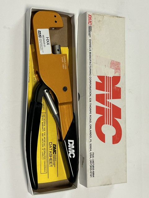 Daniels DMC Hx4 Crimp Tool M22520/5-01 With Y501 for sale online | eBay
