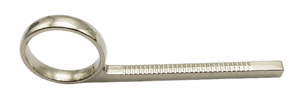 10 PCs Bb Trumpet Slide Finger Ring Pull Ring Nickel Plated 4X4mm ...