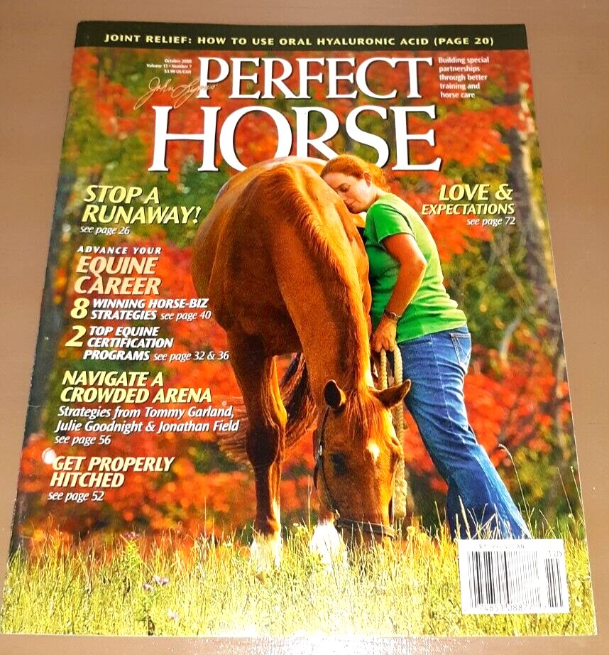 John Lyons PERFECT HORSE October 2008 Horse Training Information ...