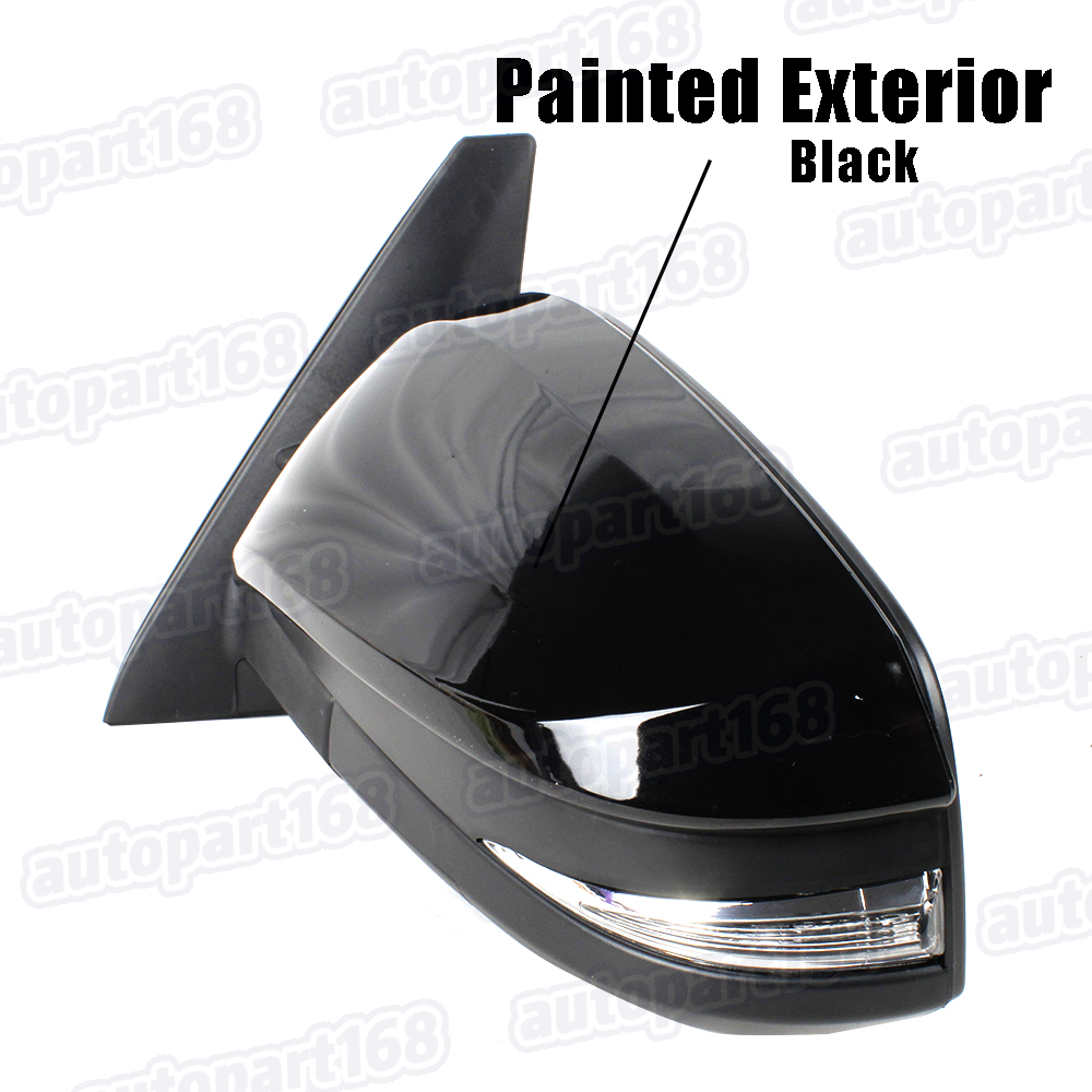 For 2014-2021 Toyota 4Runner Left Driver Side Mirror Black 9Pins Puddle ...