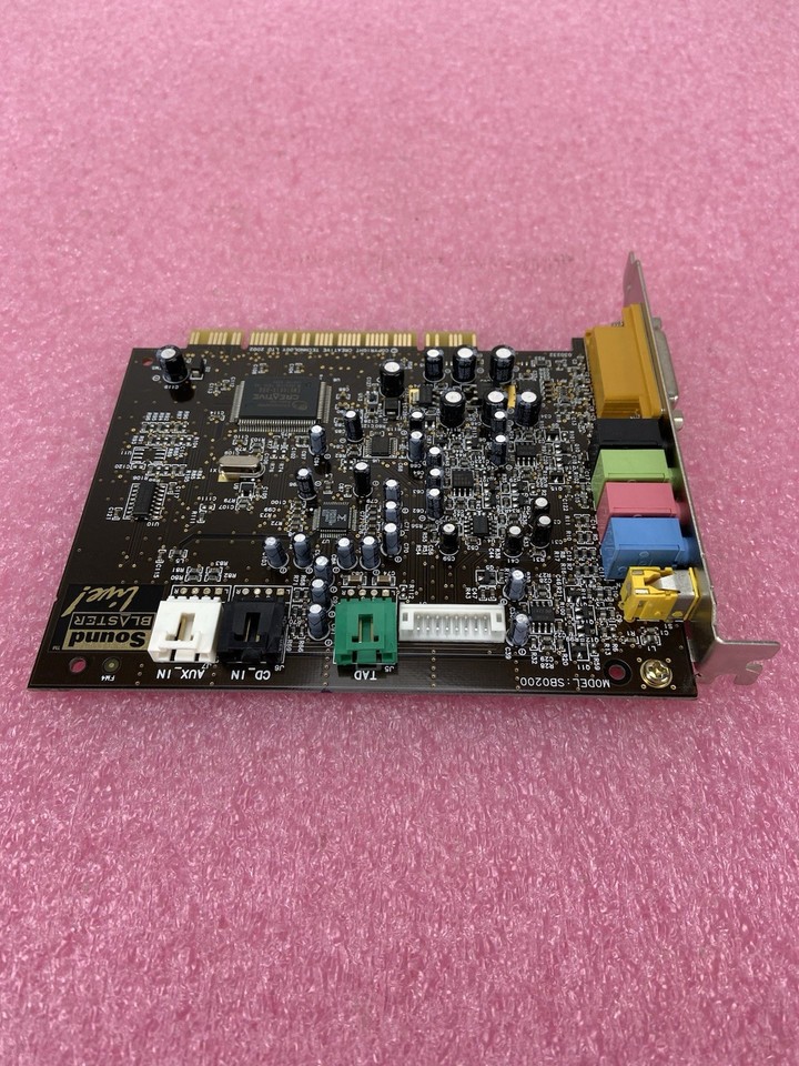 Creative Labs SB0200 Sound Blaster Live! PCI Audio Card | eBay