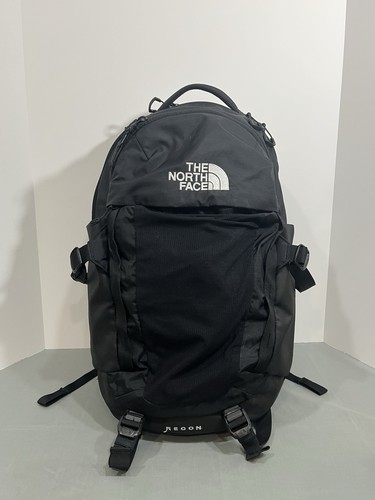 The North Face Recon Backpack Black Laptop School Work Hiking Flex Vent ...