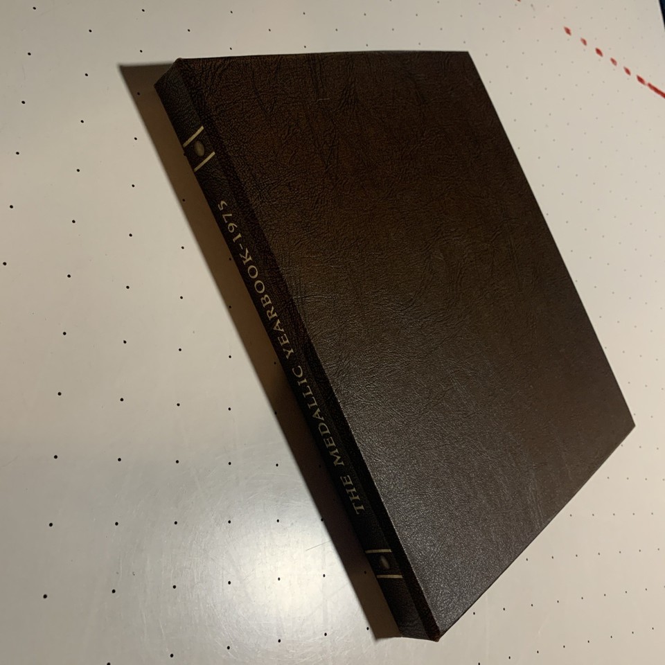 1975 Franklin Mint Sterling Silver Medallic Yearbook With COA RARE | eBay
