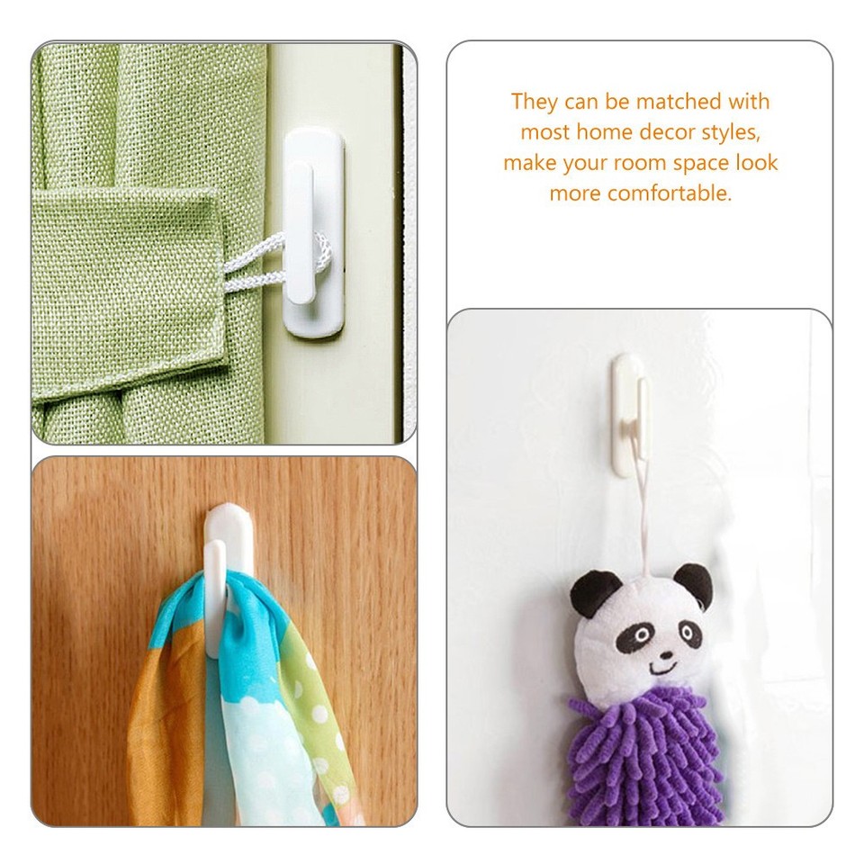 8Pcs Self Adhesive Blind String Holders for Curtains and Blinds | eBay ...