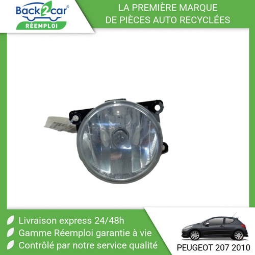 🏆 PHARE ANTIBROUILLARD AVANT DROIT PEUGEOT 207 2009- 9685425280 🌱 | eBay