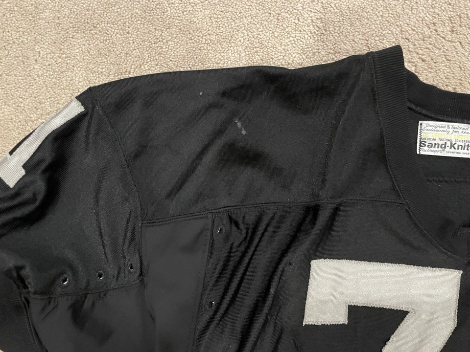 Bill Pickel Game USED Raider jersey - mid 80's | eBay