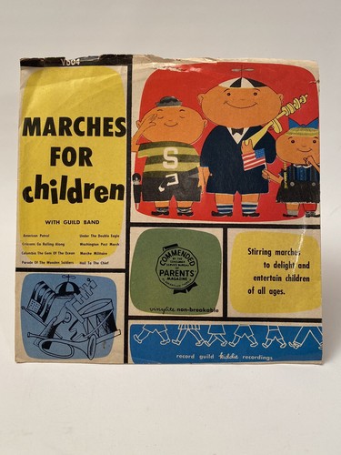 78rpm marches for children Record Kids guild band hail to The chief ...