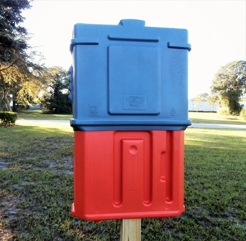 EZ Permit Box 100% Recyclable All Weather Permit Posting Box Made in ...