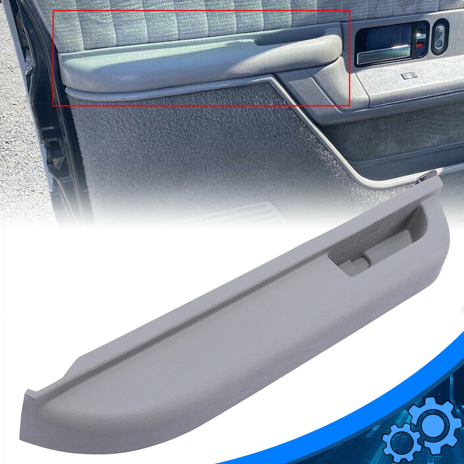 Front Left Driver Door Panel Handle For 1990-94 Chevrolet GMC Inner ...