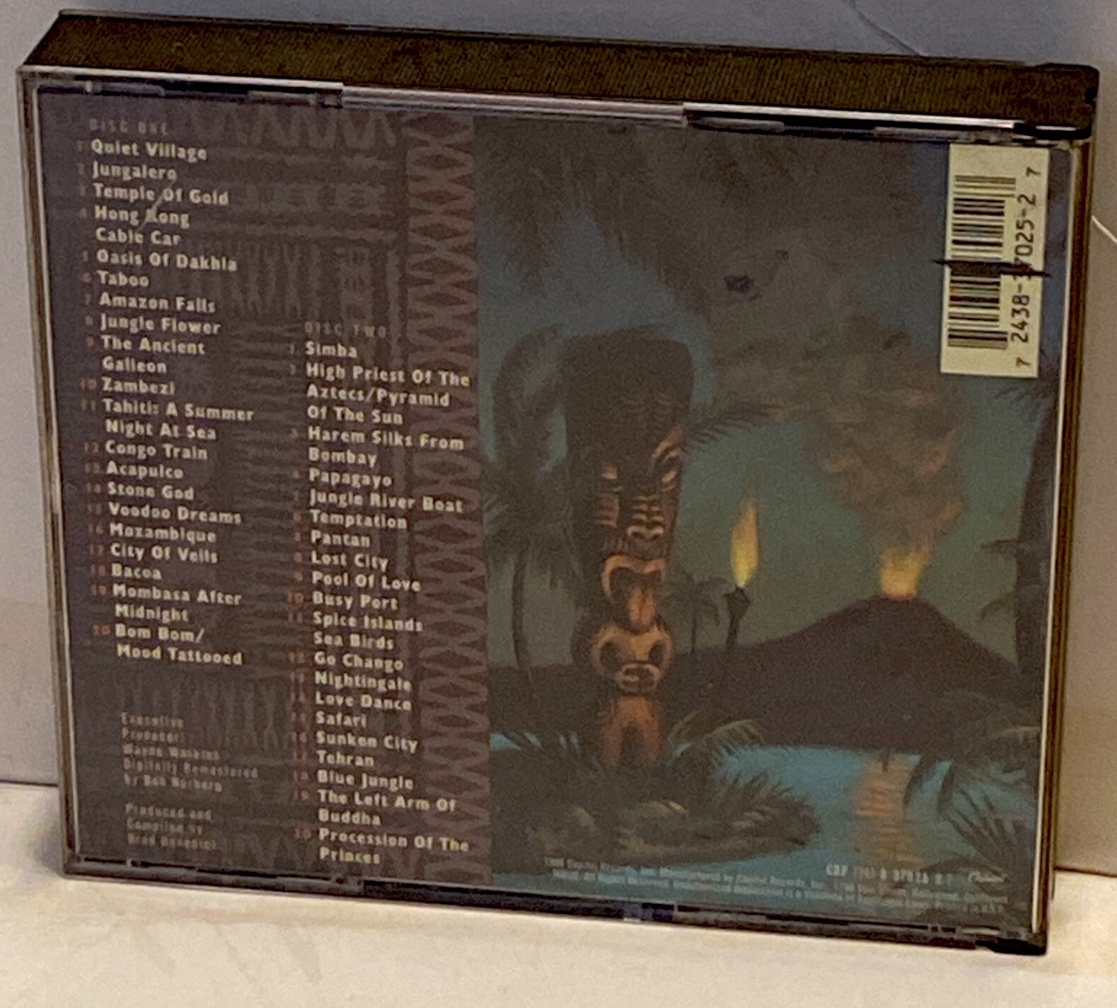 The Exotic Moods of Les Baxter by Les Baxter (CD, Jul-1996, 2 Discs ...