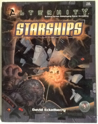 Alternity RPG Stardrive Starships EXCELLENT TSR Spaceships Combat ...