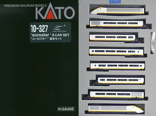 KATO N Scale 10-327 Eurostar Basic 8-Car Set Model Train N Gauge Japan ...