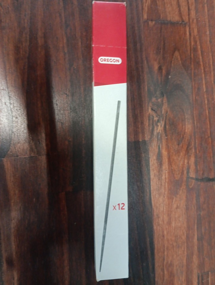 5/32" ROUND CHAIN SAW FILES * OREGON * SWISS MADE * 12/BOX 1 DOZEN ...