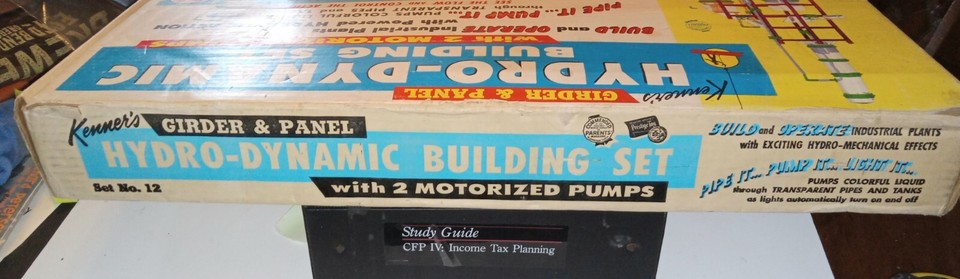 Kenner Girder and Panel Hydro-Dynamic Building Kit. #12 1962(?). UNUSED ...
