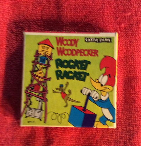 WOODY WOODPECKER ROCKET RACKET SUPER 8MM FILM CASTLE FILMS HEADLINE ...
