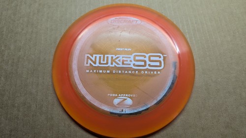 First Run Nuke SS Flat Orange 168g has ink | eBay