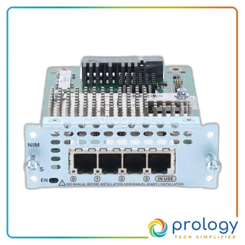 Cisco NIM-4FXS 4 Port Network Interface Module FXS FXS-E DID Module ...