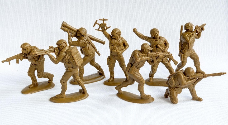 Mars Figures 32050 1:32 Ukrainian Defenders set II Plastic figures kit ...