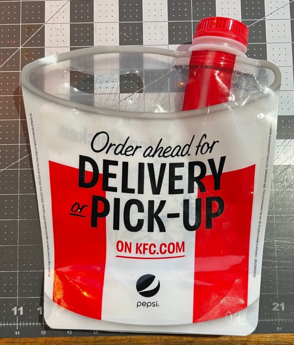 Kfc Chicken Bucket With Pepsi
