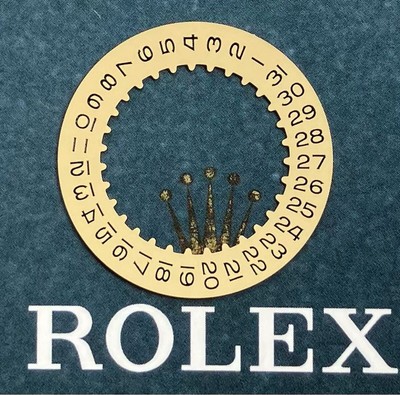Genuine ROLEX DAY-DATE calendar dial 18038 18238 118238 solid gold 3055 ...