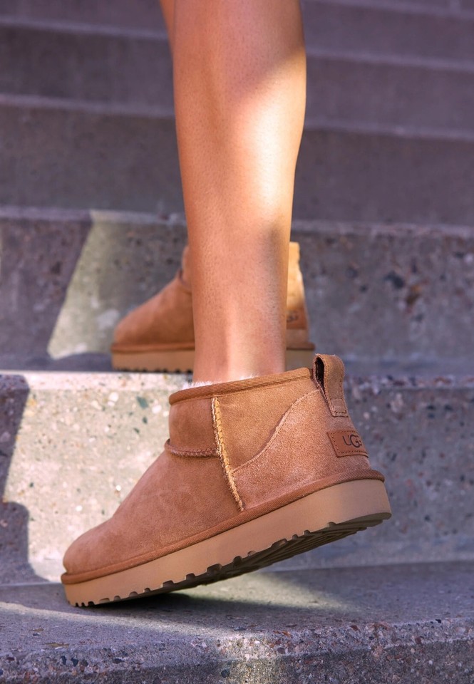 New UG Classic Ultra Mini 1116109 Women's Fashion Boots Chestnut | eBay