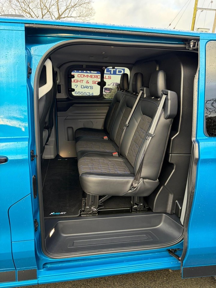 2025 ON 75 PLATE FORD TRANSIT AWD CUSTOM V710 MS-RT DCIV 320 ECOBLUE ...