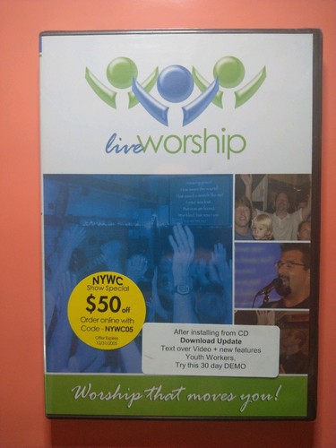 Live Worship Computer CD Software ~New Factory Sealed ~SHIPSN24 | eBay