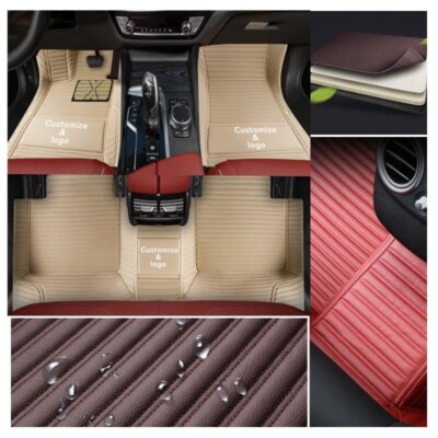 For Cadillac SRX CTS ATS CT6 Car Floor Mats Waterproof Luxury Front ...