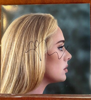 Adele- 30 Autographed 2xLP Gatefold with COA Clear Discs Limited ...