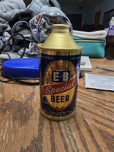 🇺🇸 E&B Special Cone Top Beer Can Ekhardt Becker Brewing Company Detroit ...
