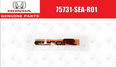 Honda ACURA ACCORD TSX CL7 CL9 Rear Euro R Emblem 04-07 OEM | eBay