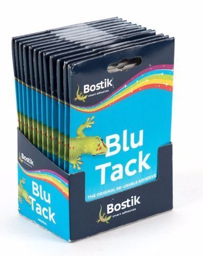 Bostik Blu Tack Original Sticky Tac Economy Handy Size Blue 60g Cheap 1 ...