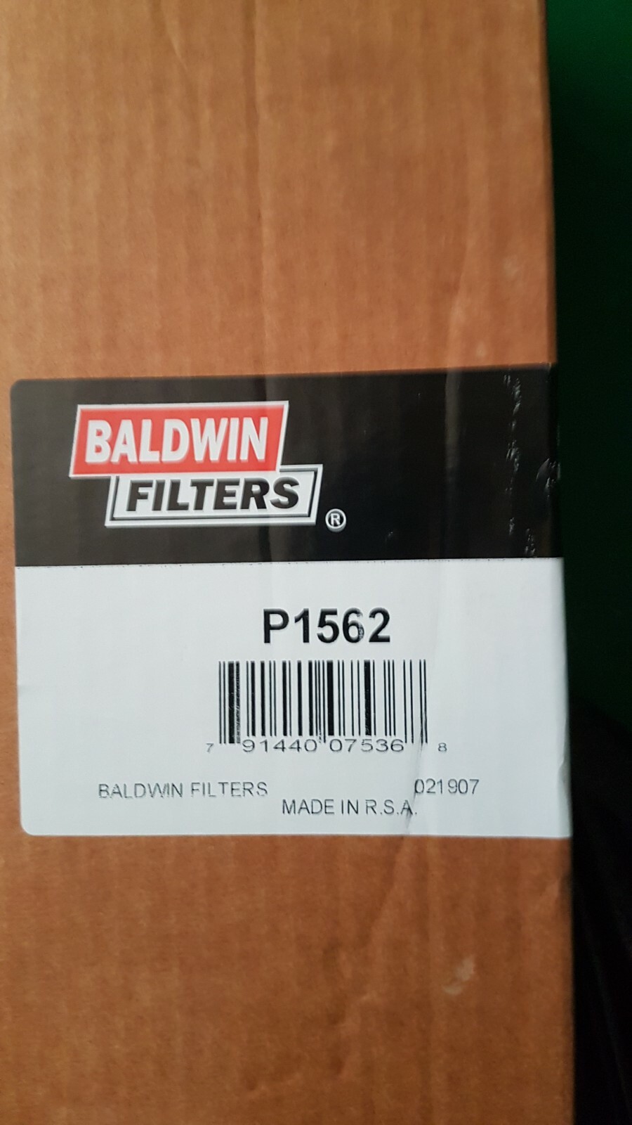 Baldwin Lube oil filter P1562 - see details for Vokes/Ausfil/Grainger ...