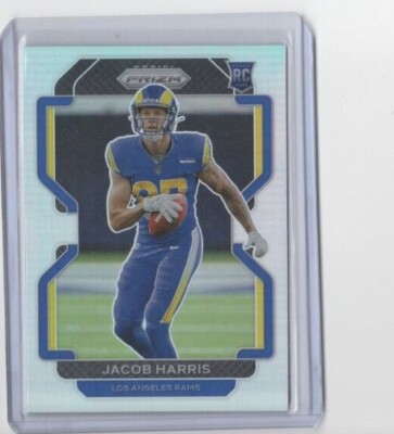 2021 Panini Prizm Silver Prizm Jacob Harris #368 Rookie Card L.A. Rams ...