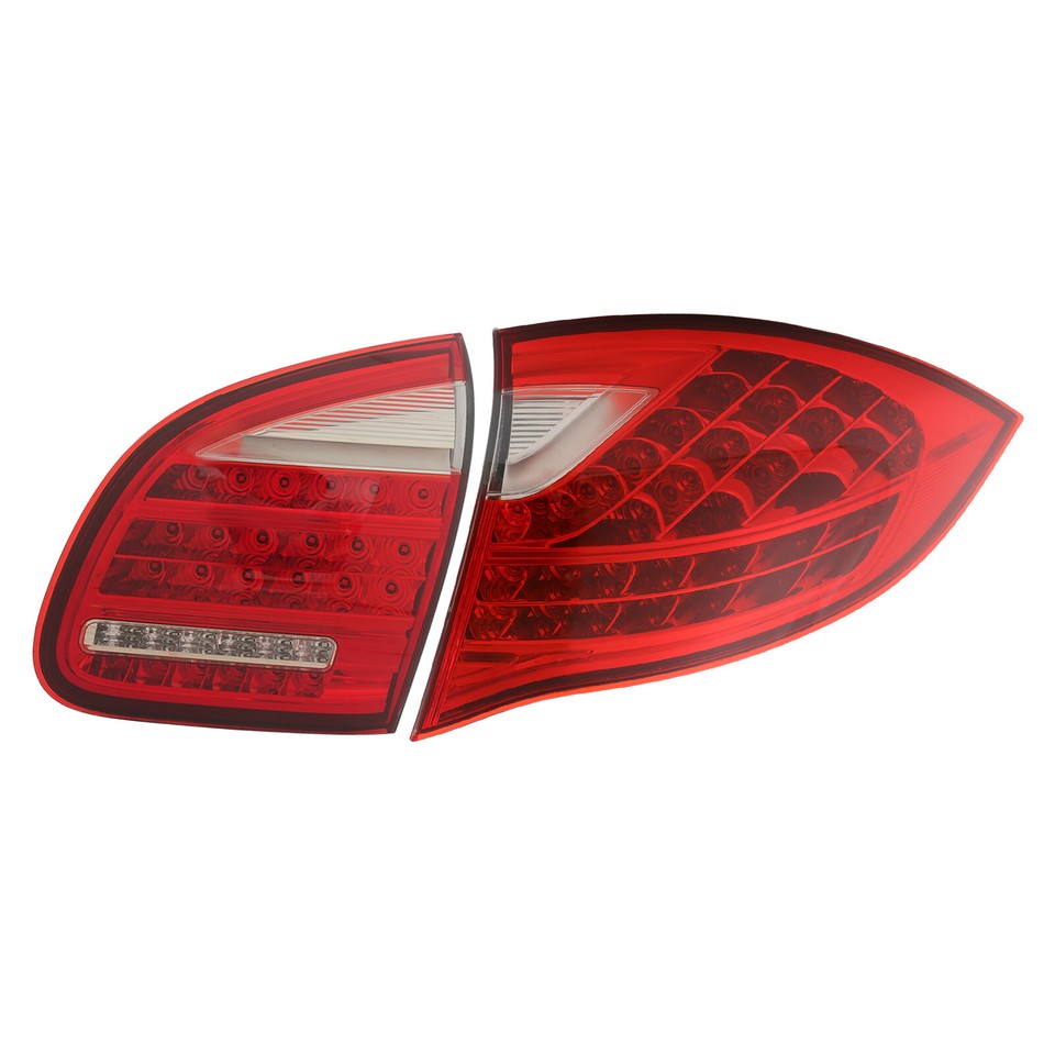 For 2011-2014 Porsche Cayenne LED Tail Light Inner+Outer Brake Lamp ...