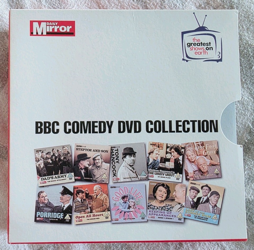BBC COMEDY 10 DVD collection Box Set Open All Hrs Likely Lads Porridge ...