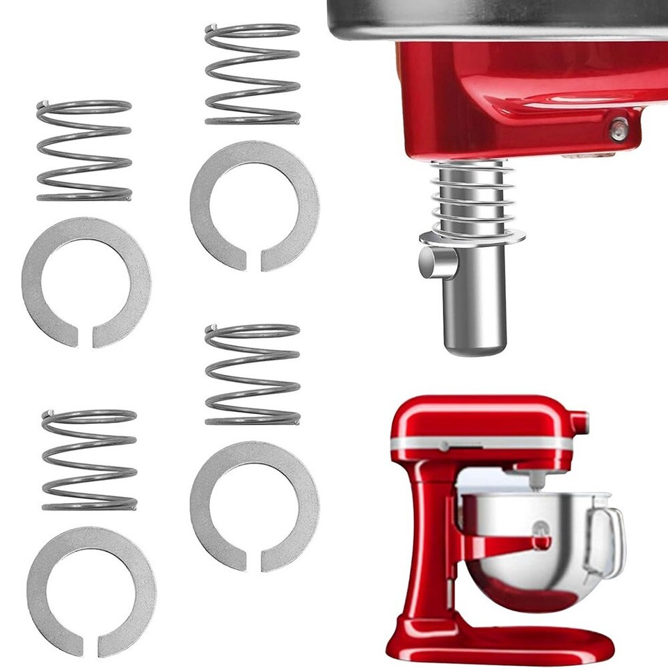 Easy Install 4pcs Springs and Washers for For Kitchenaid Stand Mixer ...