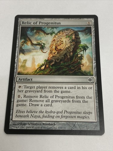 Relic of Progenitus - Shards of Alara - Magic The Gathering MTG / NM | eBay