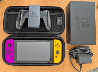Nintendo Switch 32 GB Konsole Neon-Lila/Neon-Orange | eBay.de