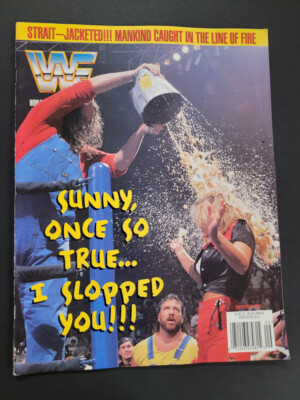 WWF World Wrestling Federation Magazine September 1996 Sunny M453 | eBay