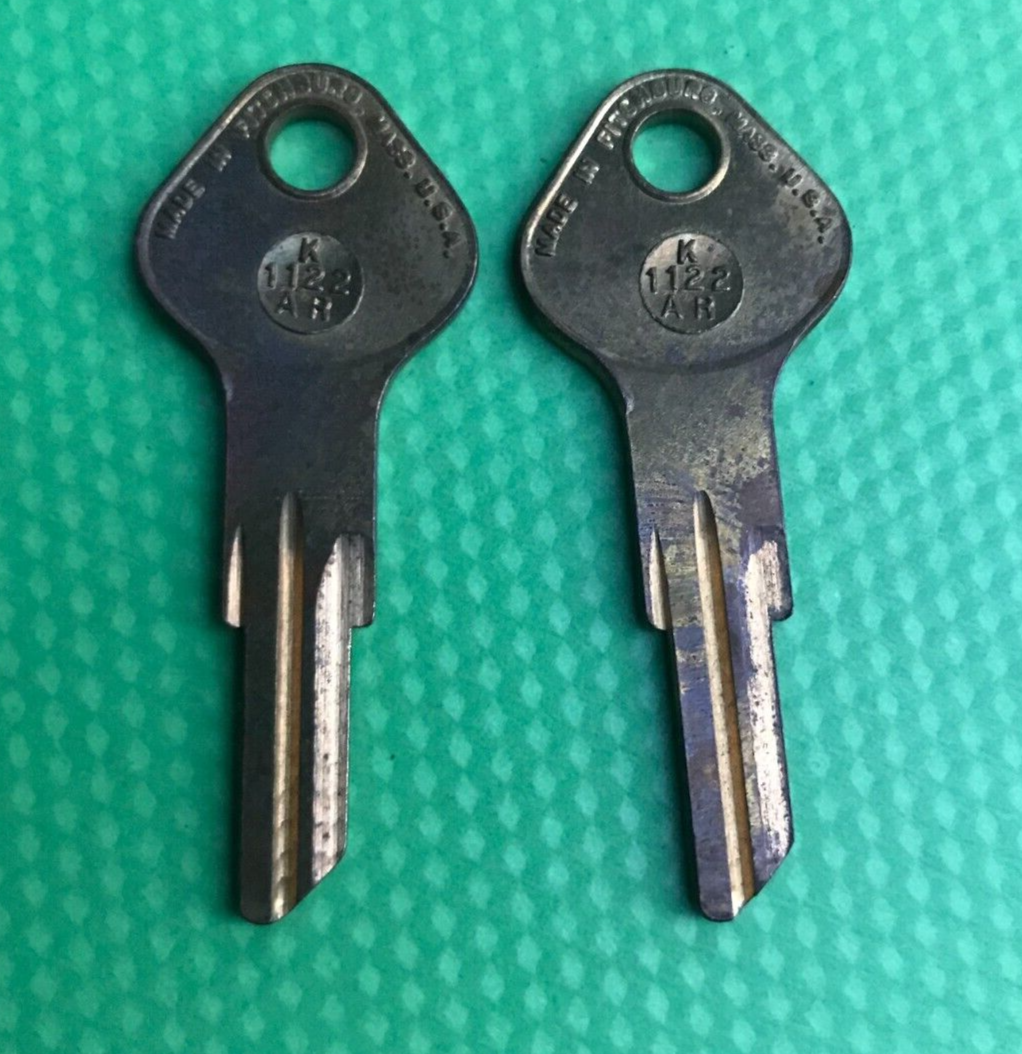 Vintage ILCO brand key Blanks K 1122 AR set of 2 [KB1] | eBay