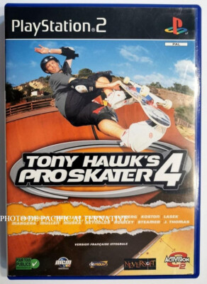 jeu TONY HAWK'S PRO SKATER 4 pour playstation 2 PS2 francais skateboard ...