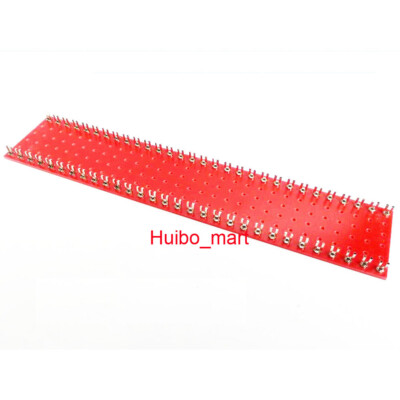 1PC Red 300*60*3 Tinned Copper Turret Guitar AMP TAG Strip Board with U ...