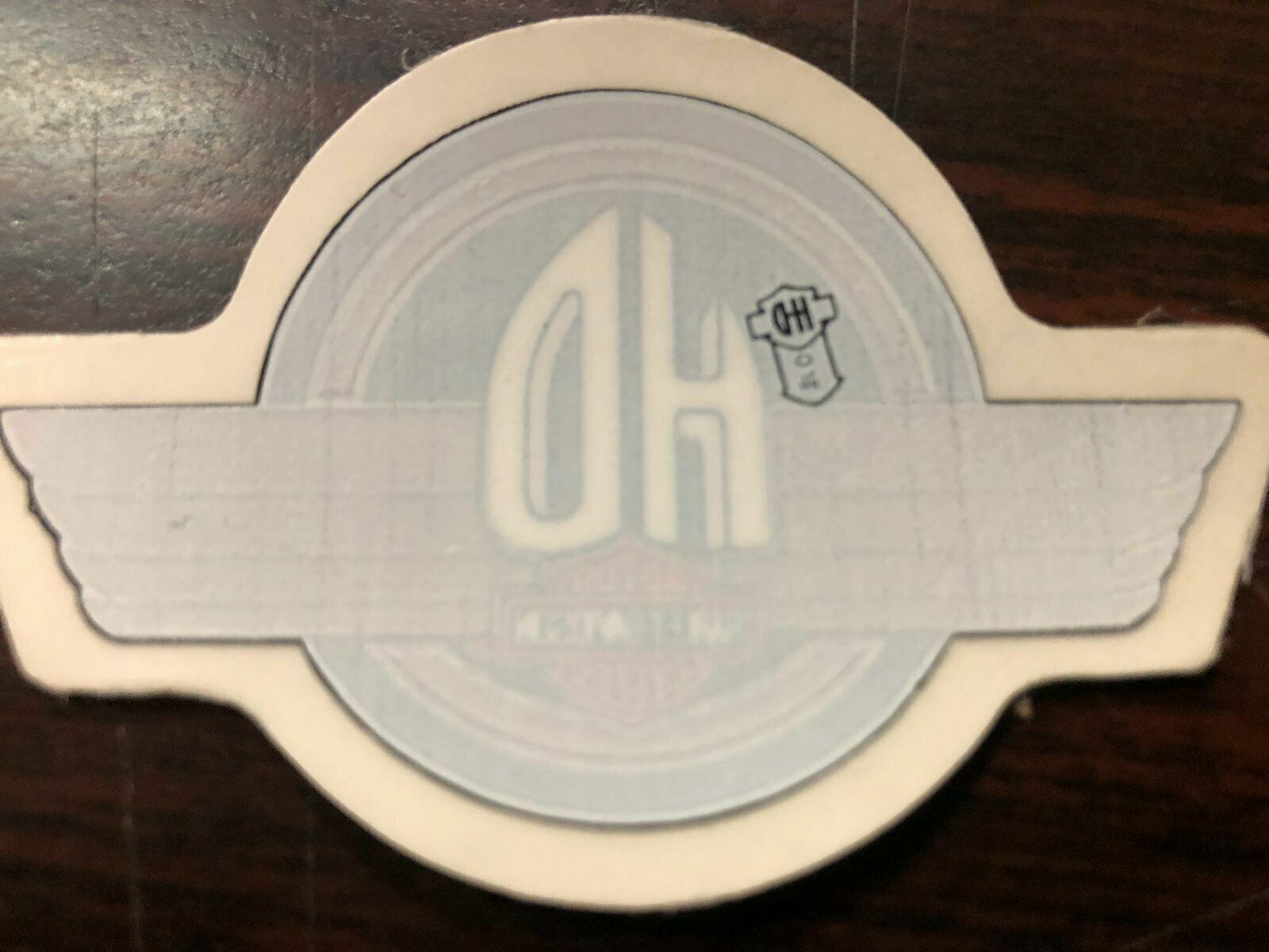 NOS OEM Vintage Harley-Davidson Window Windshield Decal Sticker Small ...