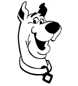 (6) Scooby Doo Car Window Vinyl Decal Sticker CHOOSE FROM COLORS! | eBay